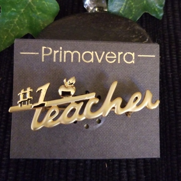 Jewelry | Teachers Pins 2 Pc Set | Poshmark